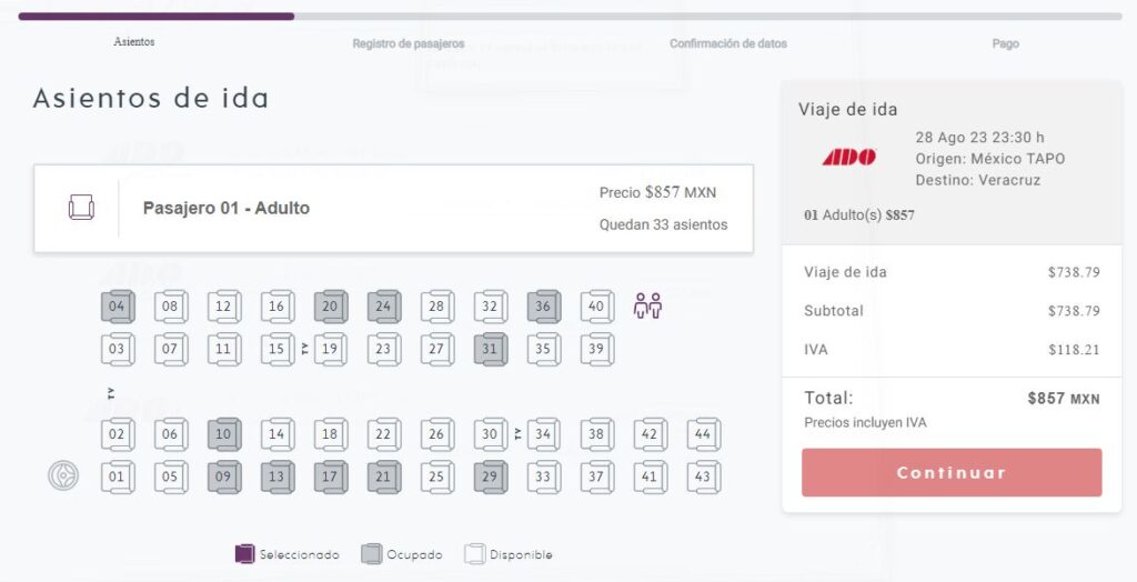 Autobuses ADO: Horarios, Boletos, Tarifas, Teléfonos 【2024】